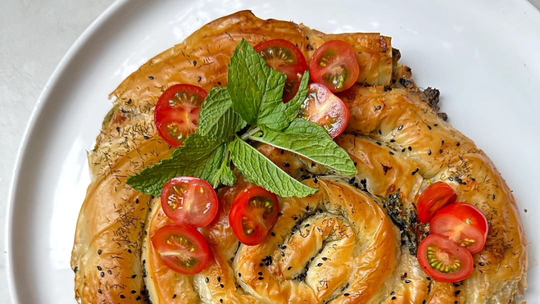 Vegetable Filo Spiral Recipe | Beef + Lamb New Zealand