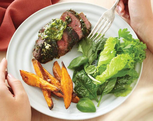 Roasted lamb rumps with fresh herb and mustard butter Recipe | Beef ...