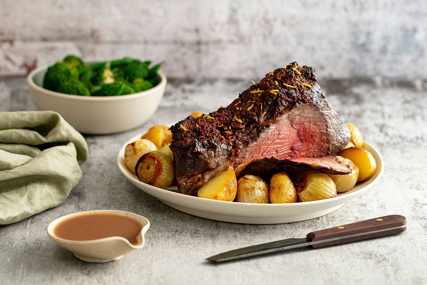 Bolar roast with baby onions and potatoes Recipe | Beef + Lamb New Zealand