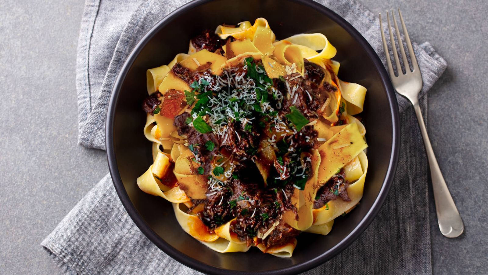 Slow Cooked Beef Cheek Ragu with Pappardelle Recipe | Beef + Lamb New ...