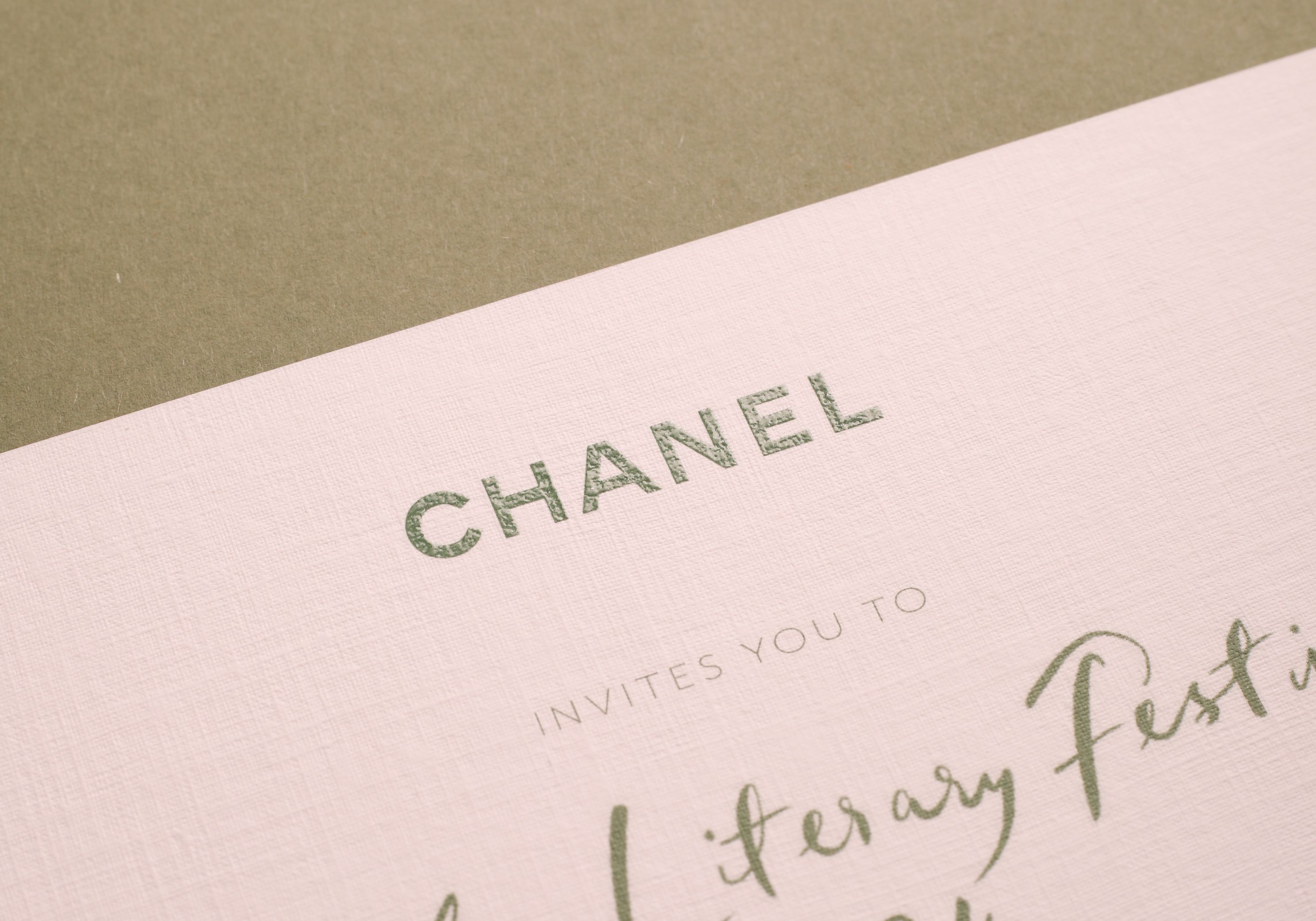 Chanel Invitation