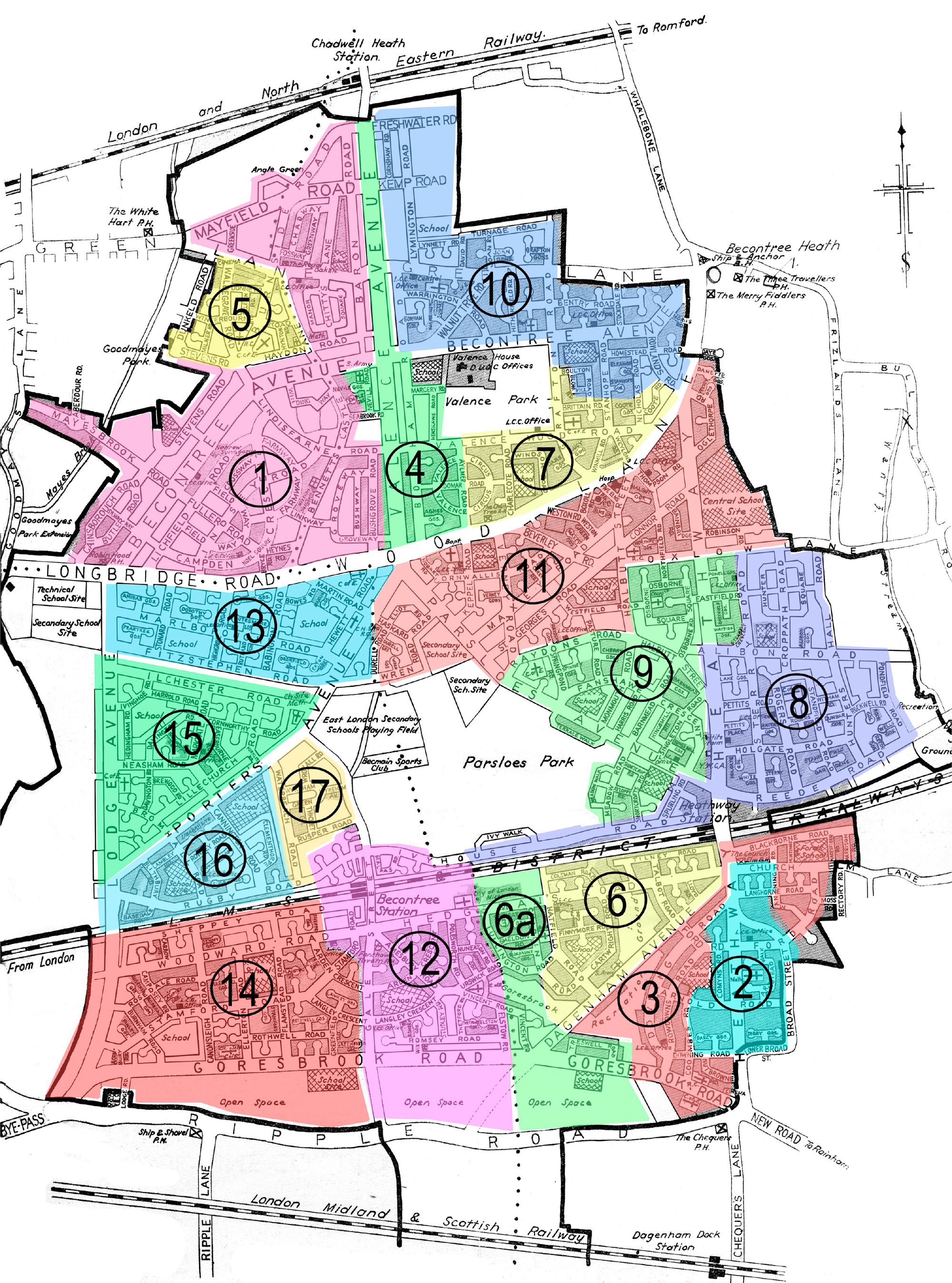 Becontree Forever – Maps and Plans