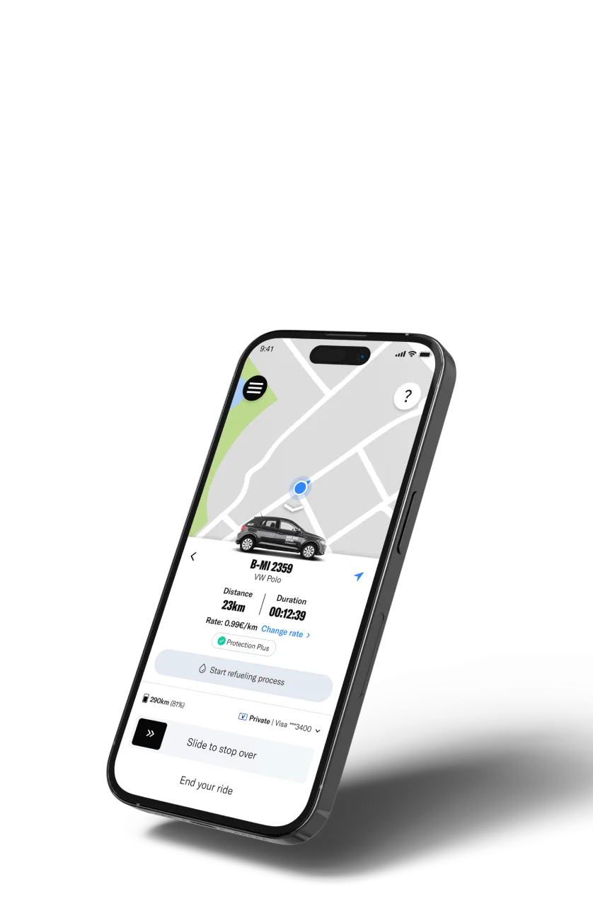 How it works – Sign up, verify, start! | MILES Mobility