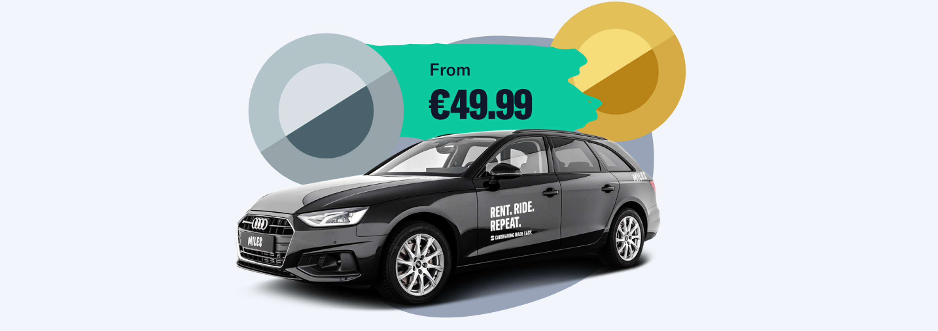 Car rental – Rent a car or a van in minutes | MILES Mobility | MILES ...