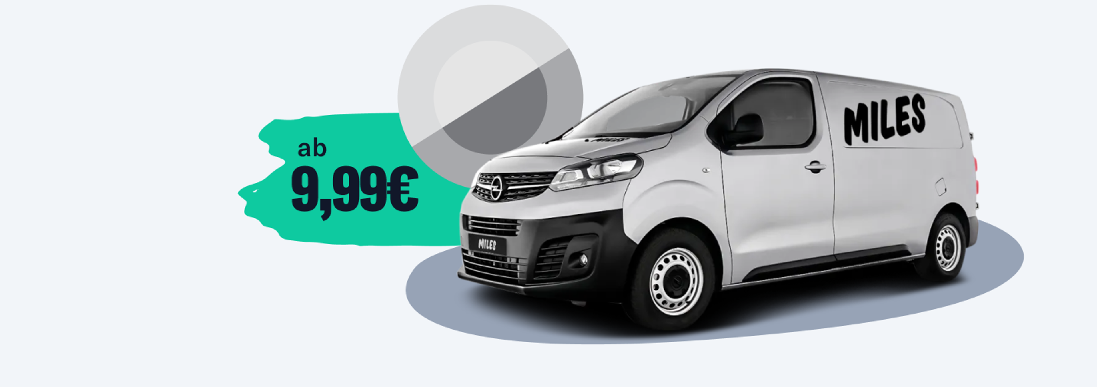 Vansharing – Pro km zahlen | MILES Mobility