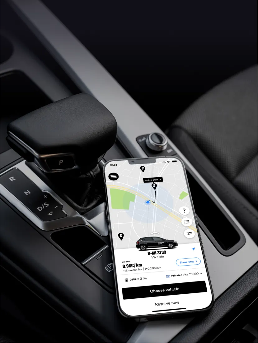 Home – Car sharing, rent cars & vans | MILES Belgium