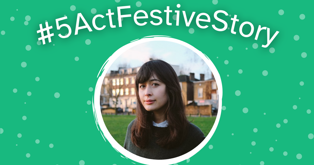 #5ActFestiveStory writing challenge - Curtis Brown Creative