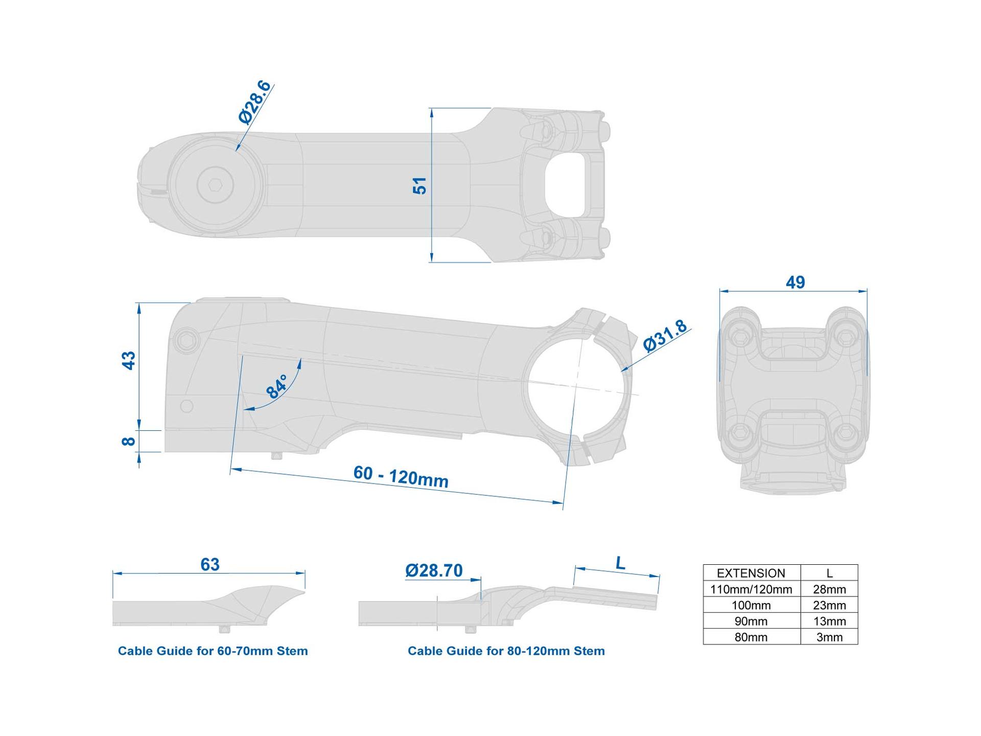 Ritchey Switch System Stem| Bicycle Stems
