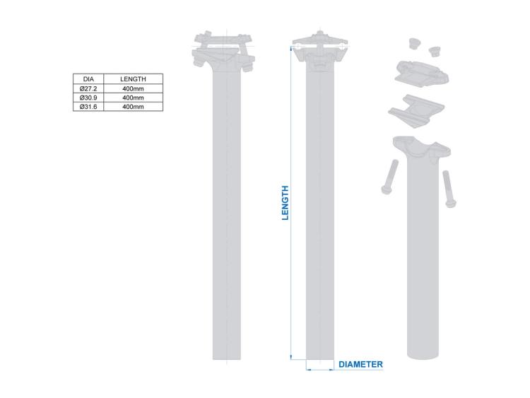 Ritchey Comp Carbon Zero Seapost | Bicycle Seatposts