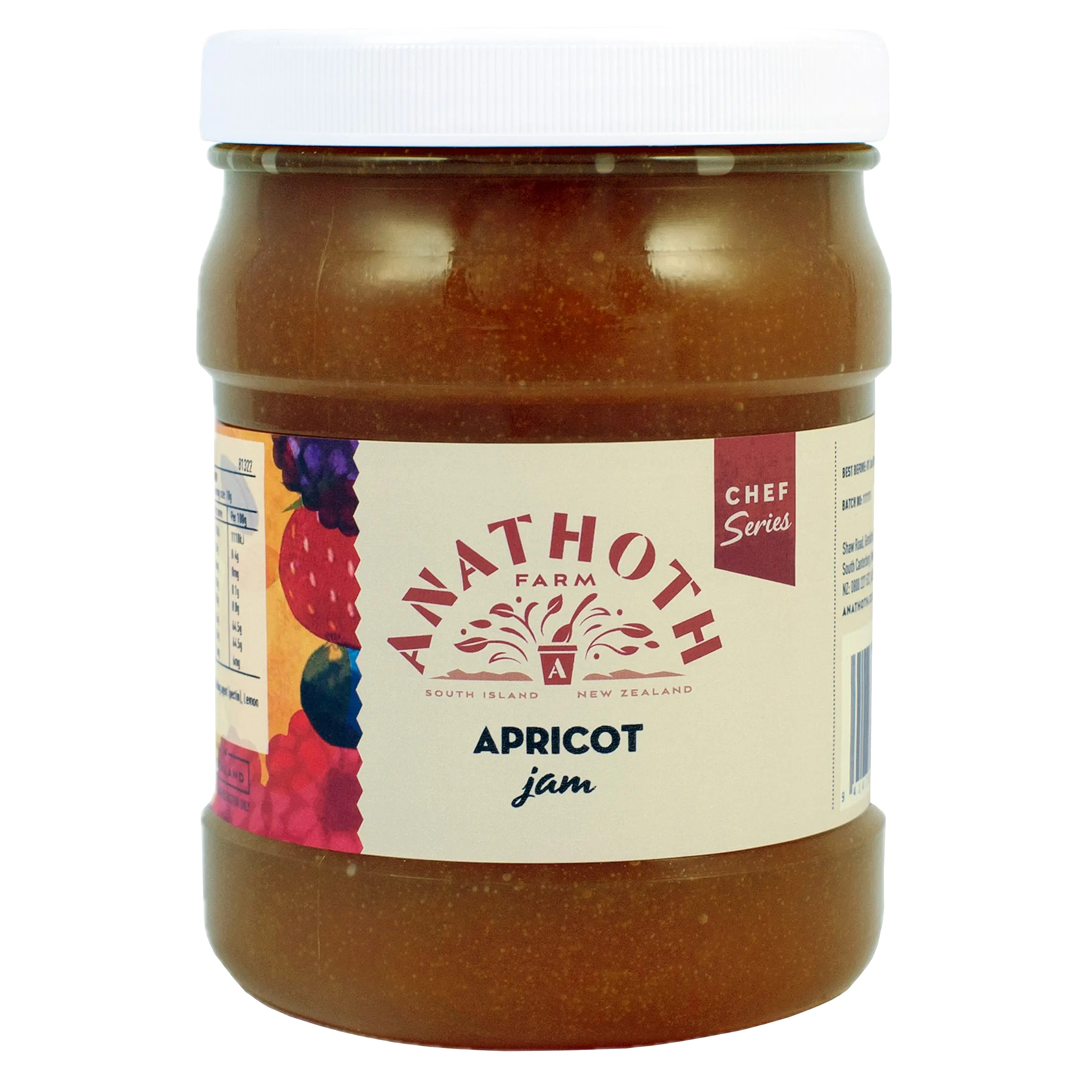 Shop | Chef Series Apricot Jam 1.25kg | Anathoth Farm