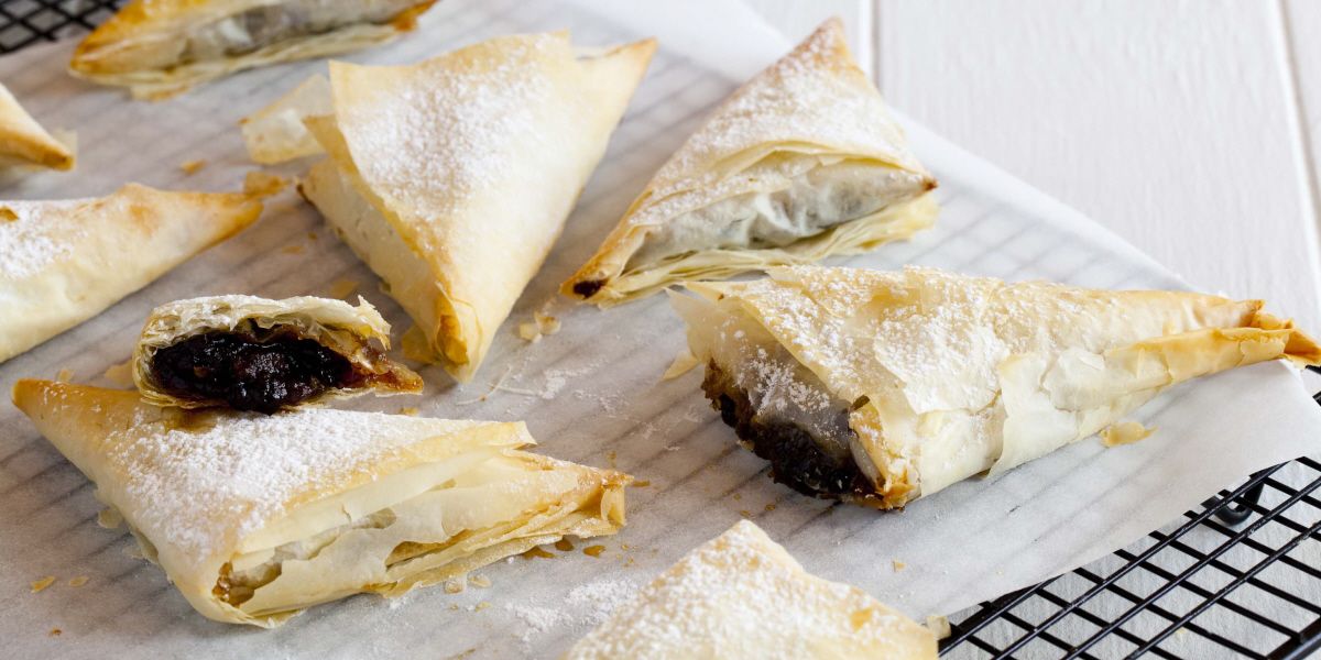 Fruit Mince Filo Parcels Recipe | Anathoth Farm