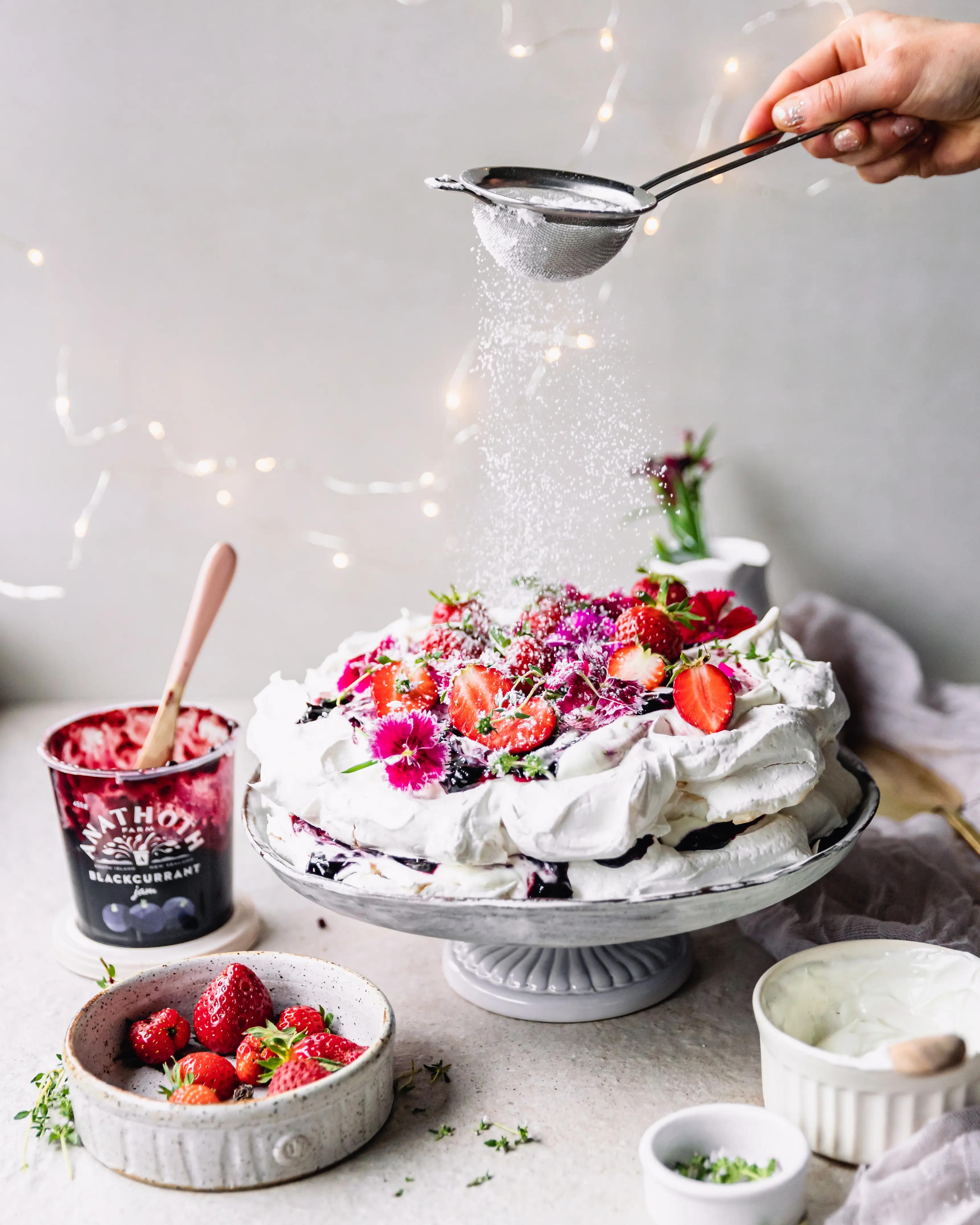 Recipe | Vanilla, Cardamom & Balsamic Pavlova | Anathoth Farm