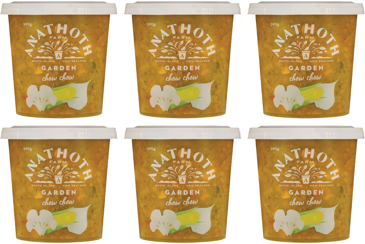 Shop | Garden Chow Chow (6 Pack) | Anathoth Farm