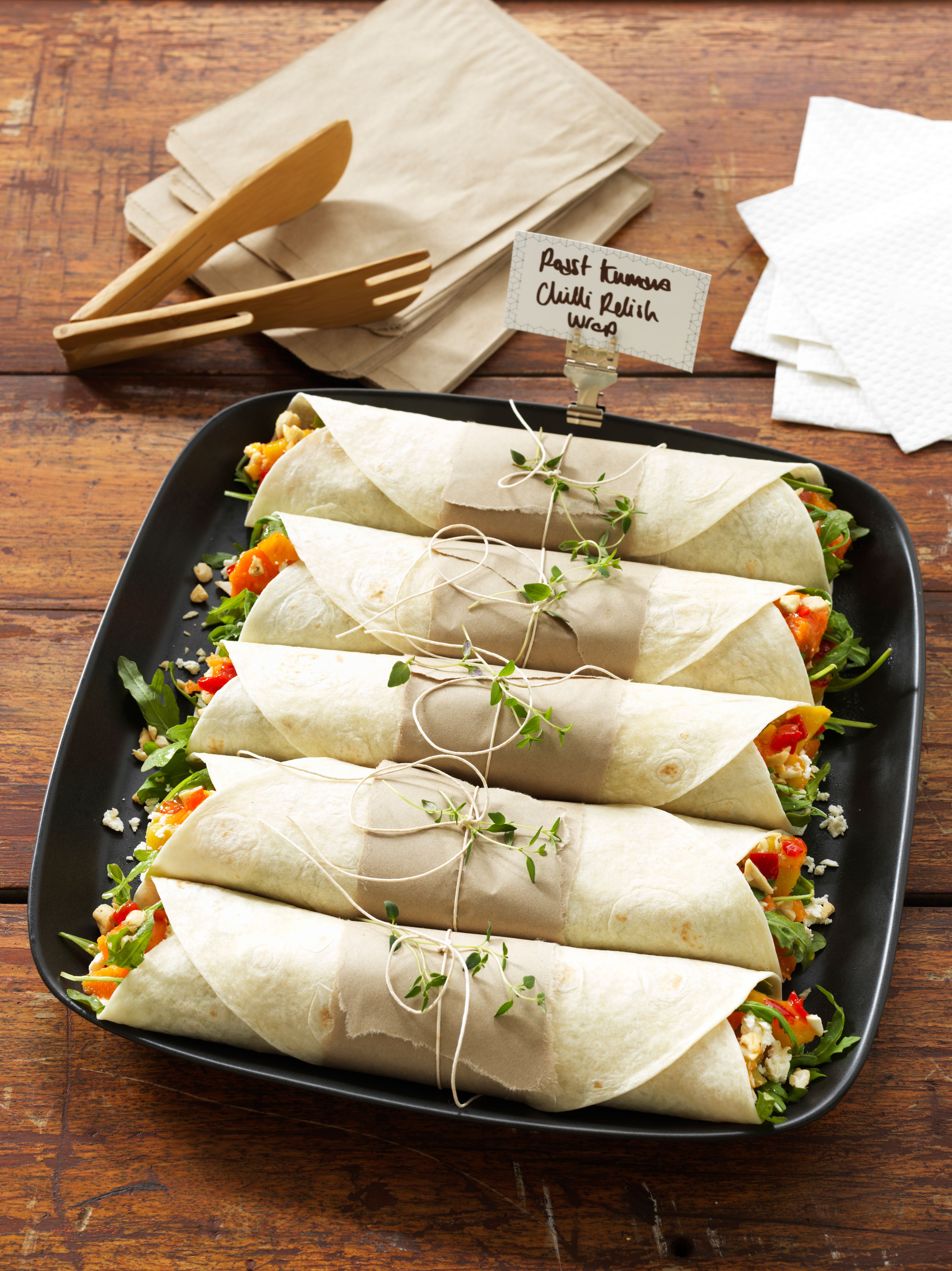 Recipe | Roasted Kumara Wraps | Anathoth Farm