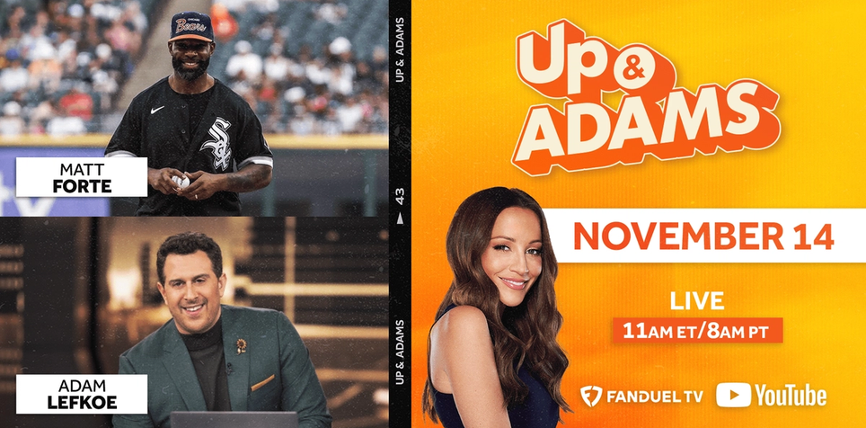 Up & Adams: Thursday, November 14th, 2024 | FanDuel Research