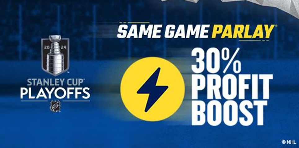 FanDuel NHL Promo Code Offer: 30% Profit Boost on Same Game Parlay for Playoff Games on 5/30-5 ...