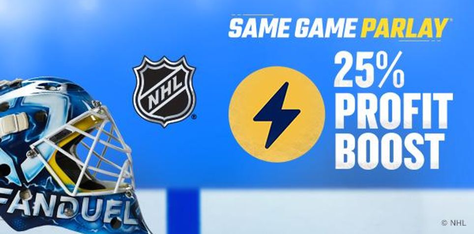 FanDuel NHL Promo Code Offer: 25% Profit Boost for NHL SGP Bets on 1/2 ...