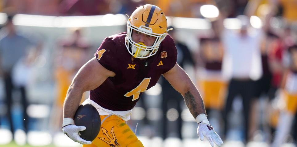 Cam Skattebo NFL Draft Profile: College Stats, Scouting Report, and Top ...