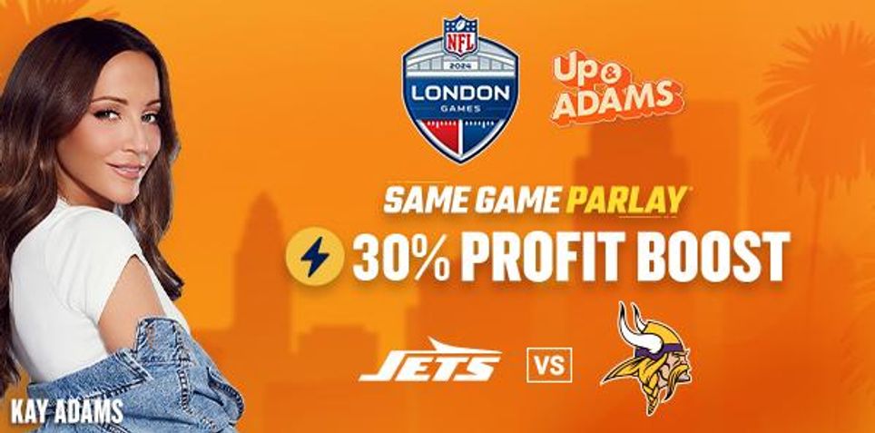 FanDuel NFL Promo Offer: 30% Profit Boost Token for Jets vs. Vikings SGP on 10/6/24 | FanDuel ...