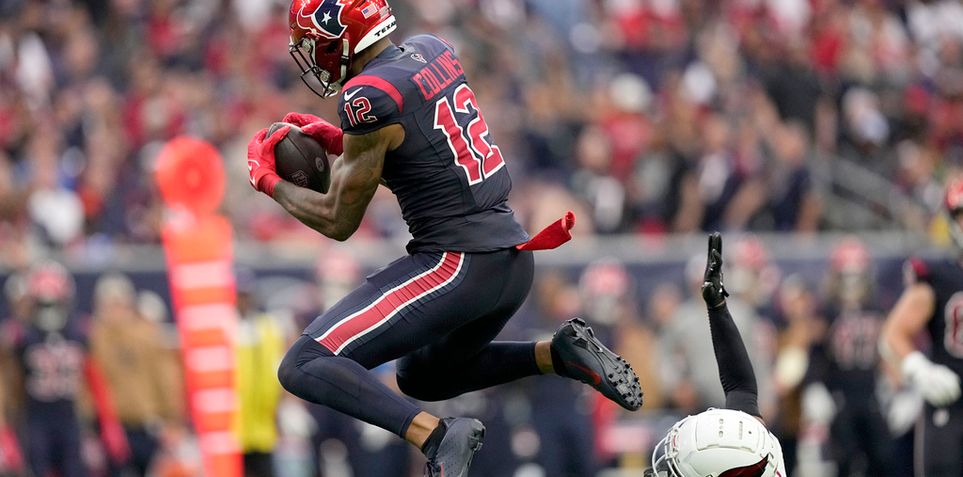 Nico Collins Fantasy Week 12: Projections, Points and Stats vs. Jaguars ...