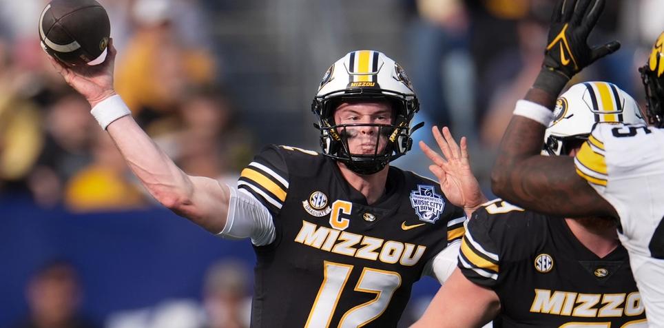 Brady Cook NFL Draft Profile: College Stats, Scouting Report, and Top ...