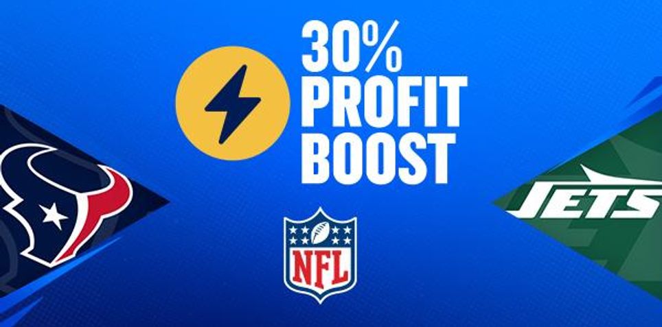 FanDuel NFL Promo Code Offer: 30% Profit Boost Token for Texans vs Jets on 10/31/24 | FanDuel ...