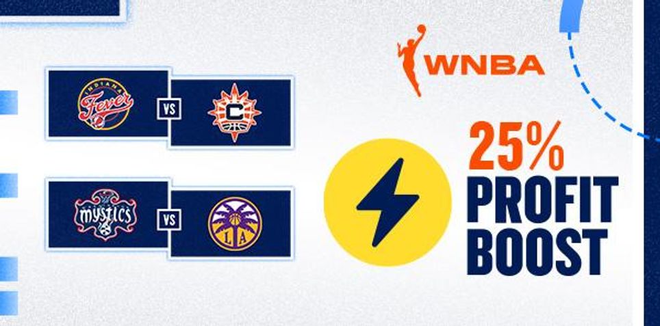 FanDuel WNBA Promo Code Offer: 25% Profit Boost for Fever vs. Sun or ...
