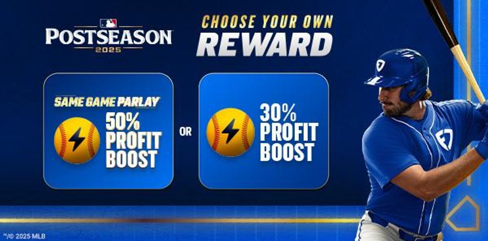 FanDuel MLB Promo Offer: Choose Your Own Reward for MLB Playoff Games ...