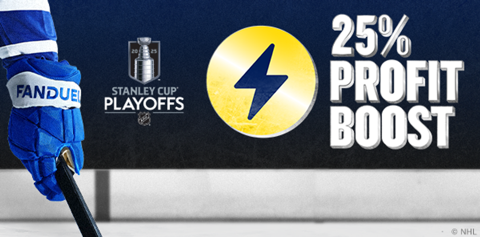 FanDuel NHL Promo Offer: 25% Profit Boost for NHL Games 5/12-5/14/25 | FanDuel Research