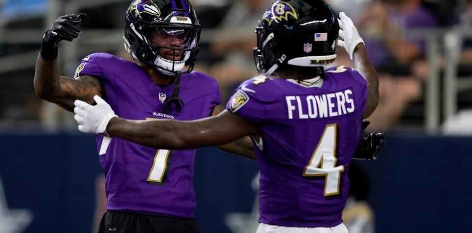 Rashod Bateman Fantasy Football Week 1: Stats and Projections vs. Bills ...