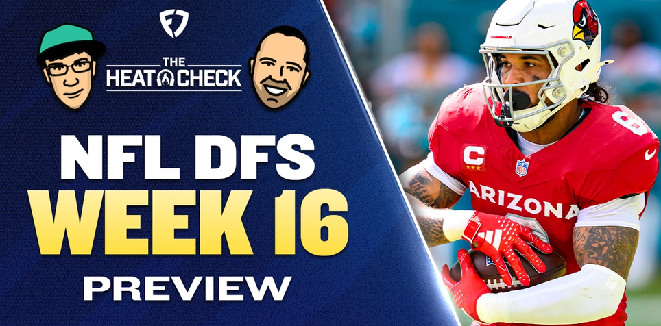 NFL DFS Podcast: The Heat Check, NFL Week 16 Picks | FanDuel Research