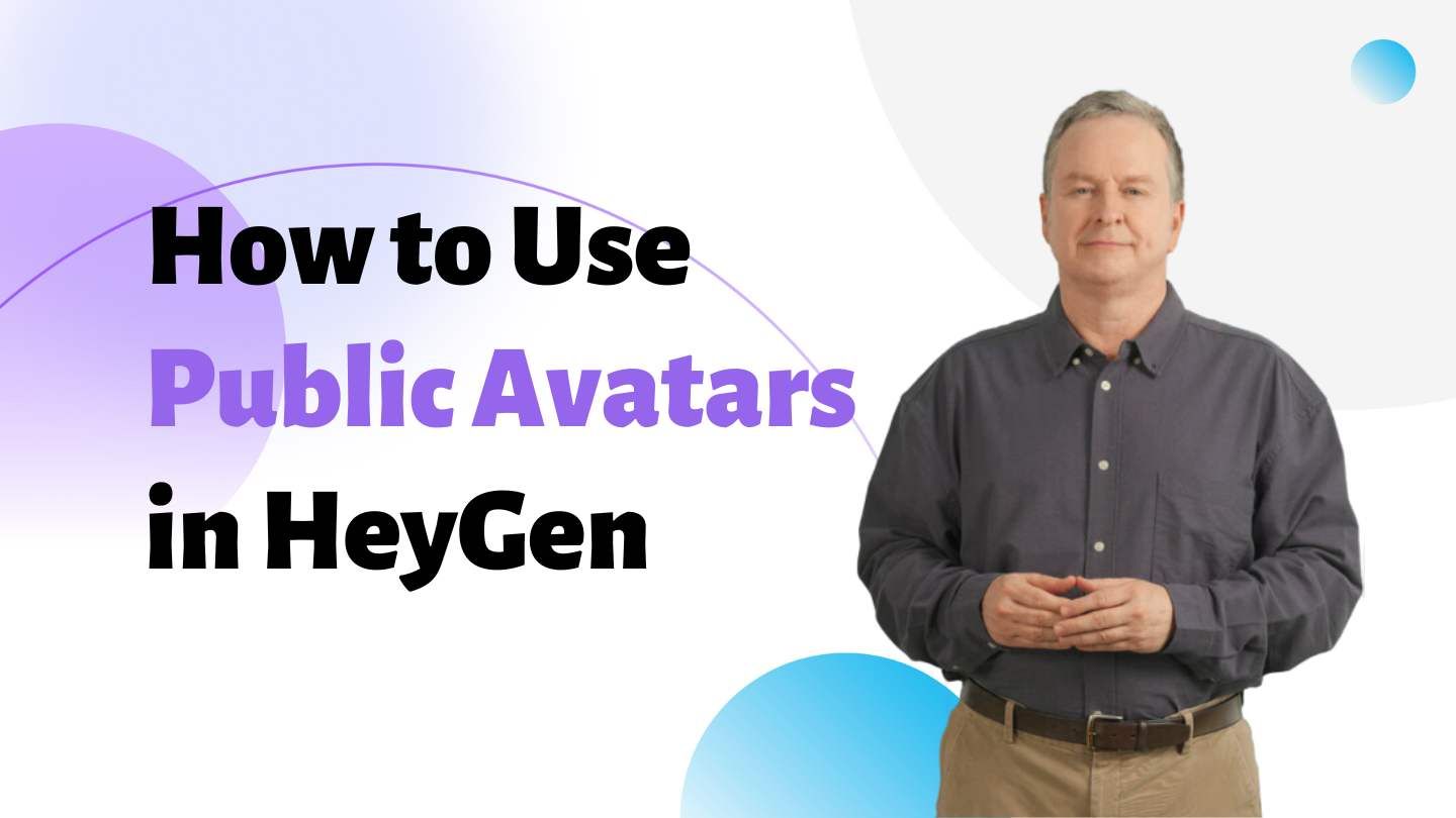 Public Avatars and Avatar Library for Video Marketing | HeyGen