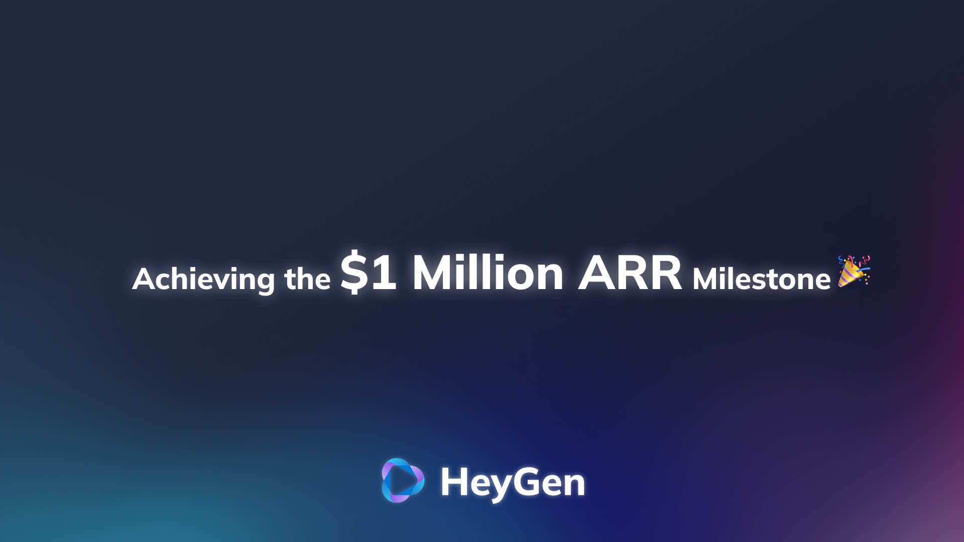 HeyGen's Journey to $1M ARR: From Startup to Success