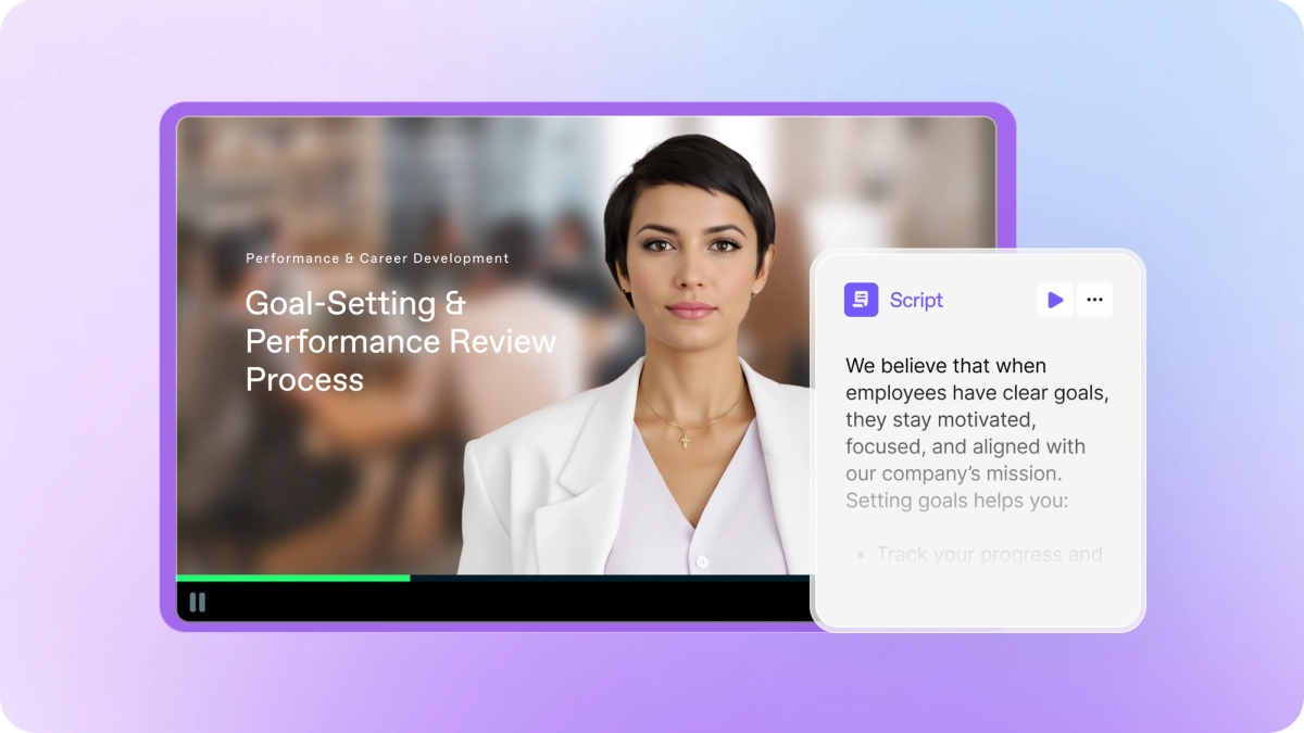 Create Onboarding & Training Videos Fast with AI Avatars