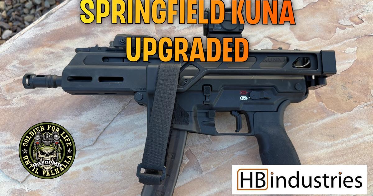 Springfield Kuna 9mm PCC HB Industries Upgraded | RazorMP