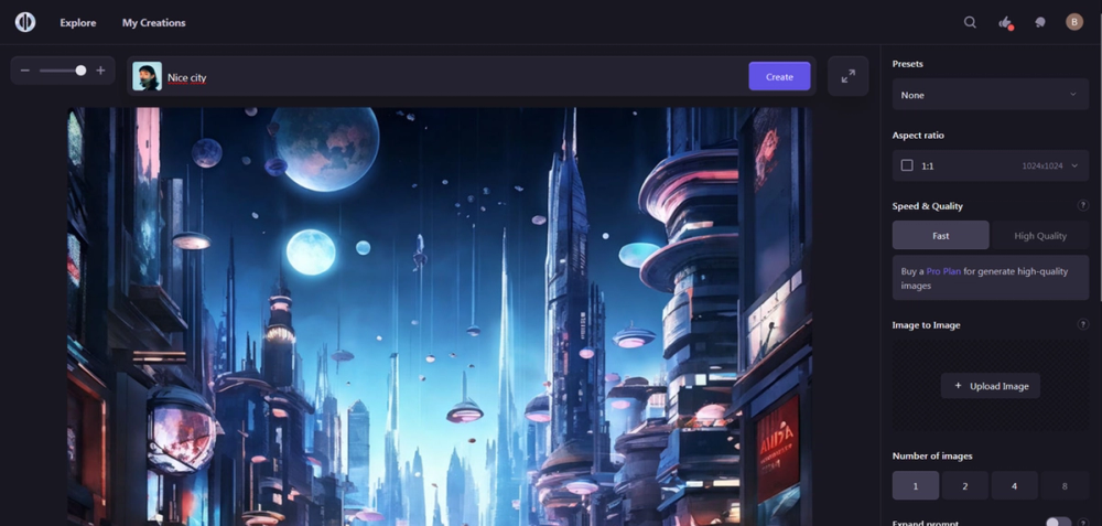Playground Ai бесплатная нейросеть для генерации картинок