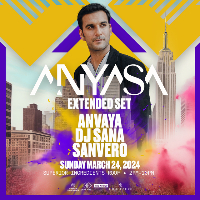 Anyasa [4 Hour Set] & Guests at The Roof at... | Gray Area