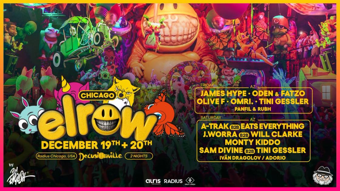 elrow Chicago Weekender at Radius | Gray Area