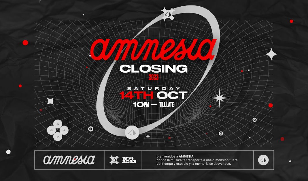 Amnesia Closing Party 2023 at Amnesia Ibiza | Gray Area