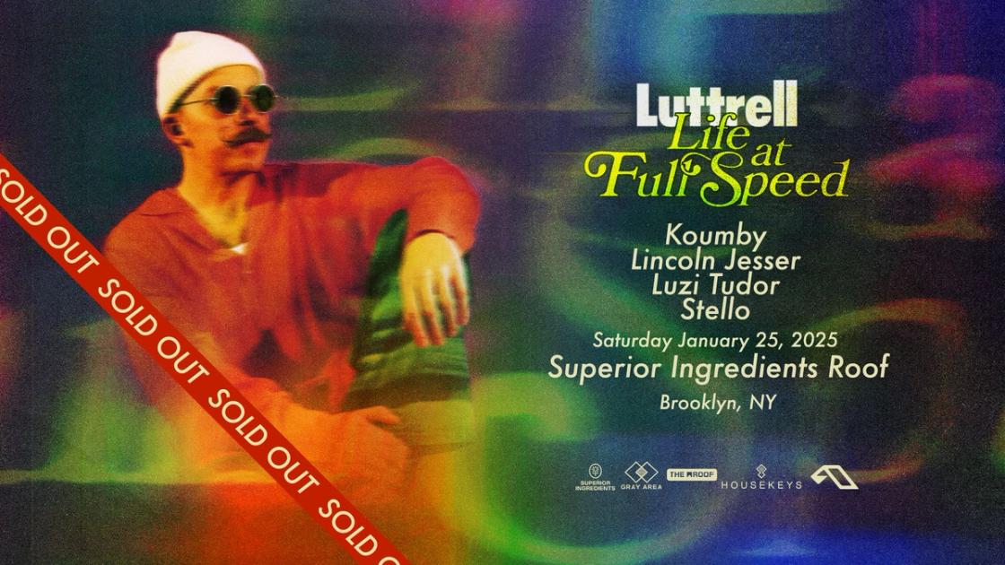 Luttrell: Life At Full Speed Tour at The Roof... | Gray Area