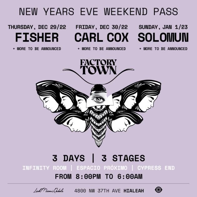 Factory Town - New Year's Eve Weekender at... | Gray Area