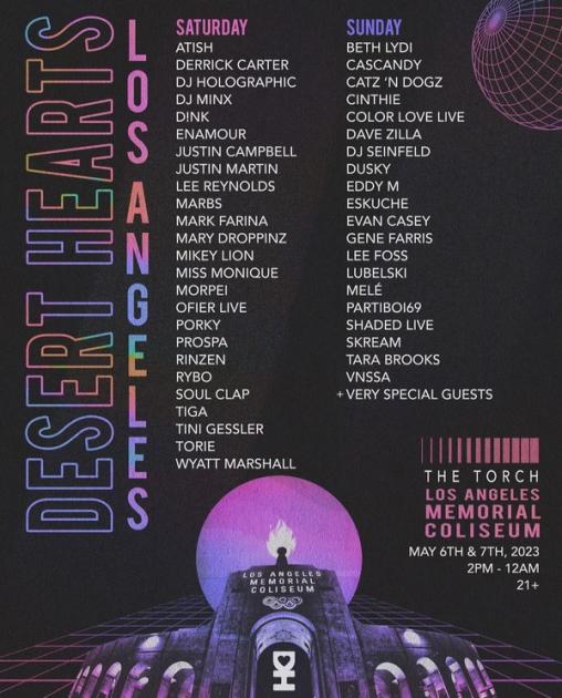 Desert Hearts Festival 2023 at The Torch -... | Gray Area