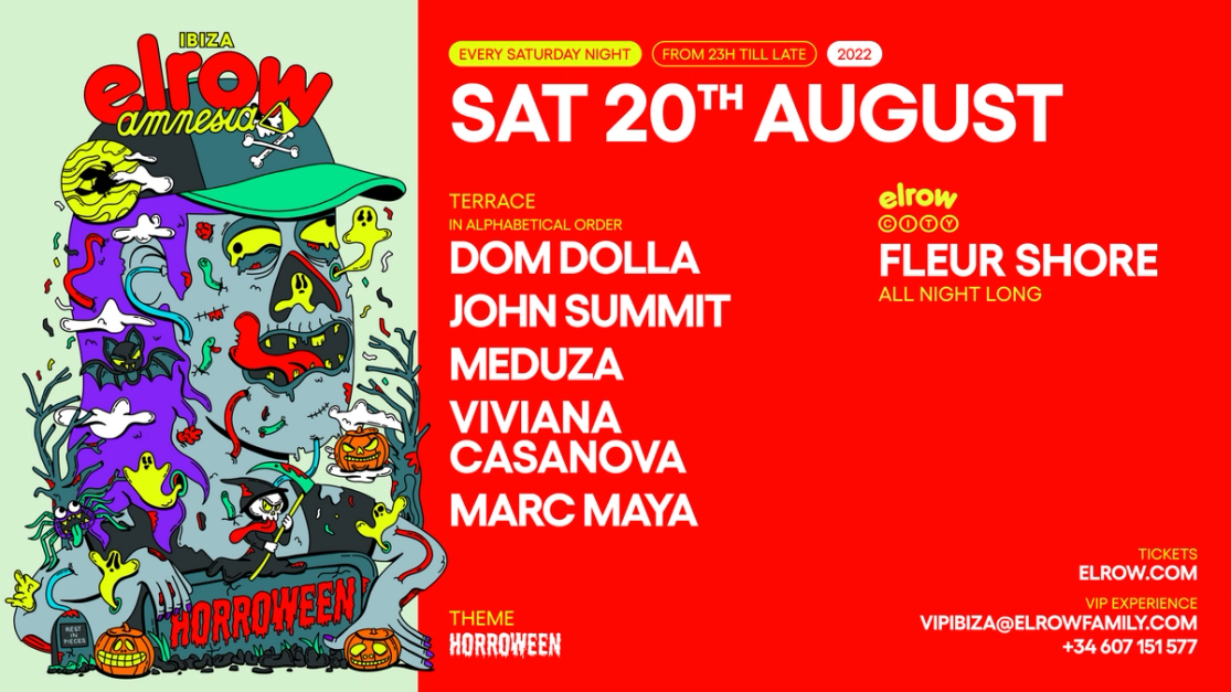 elrow Horroween at Amnesia Ibiza | Gray Area