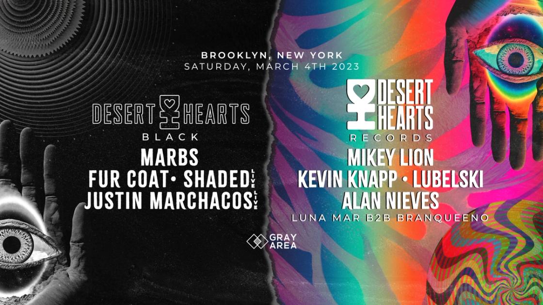 Desert Hearts Records x Desert Hearts Black... | Gray Area