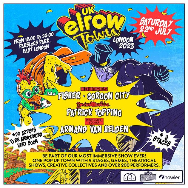 Elrow Town London 2023 at Parsloes Park | Gray Area