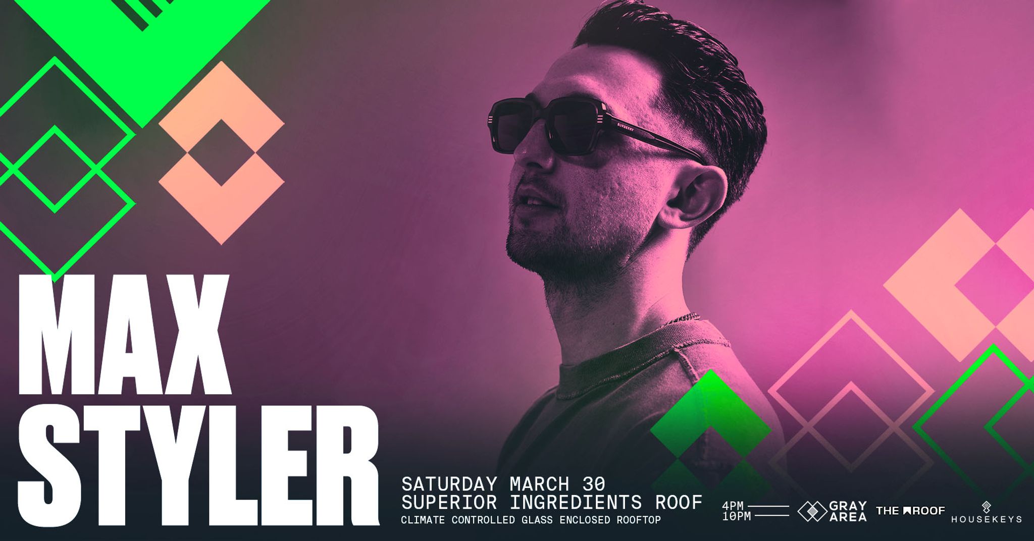 Max Styler & Guests at Superior Ingredients Roof | Gray Area