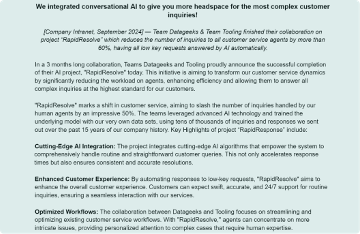 Press Release and FAQ (PRFAQ) Templates and Examples - Reforge