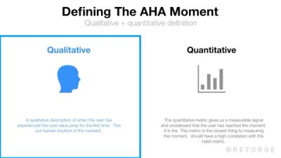 Define your aha moment