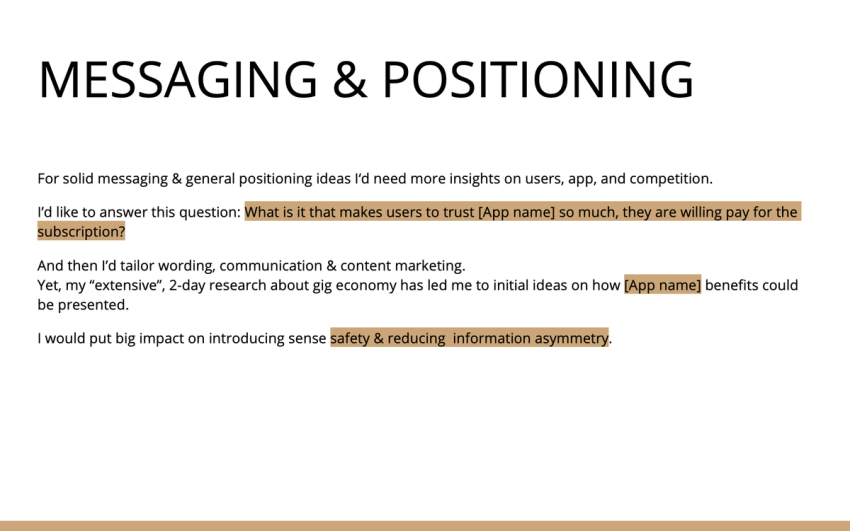 First 90 Days Product Marketing Manager Take-Home Assignment