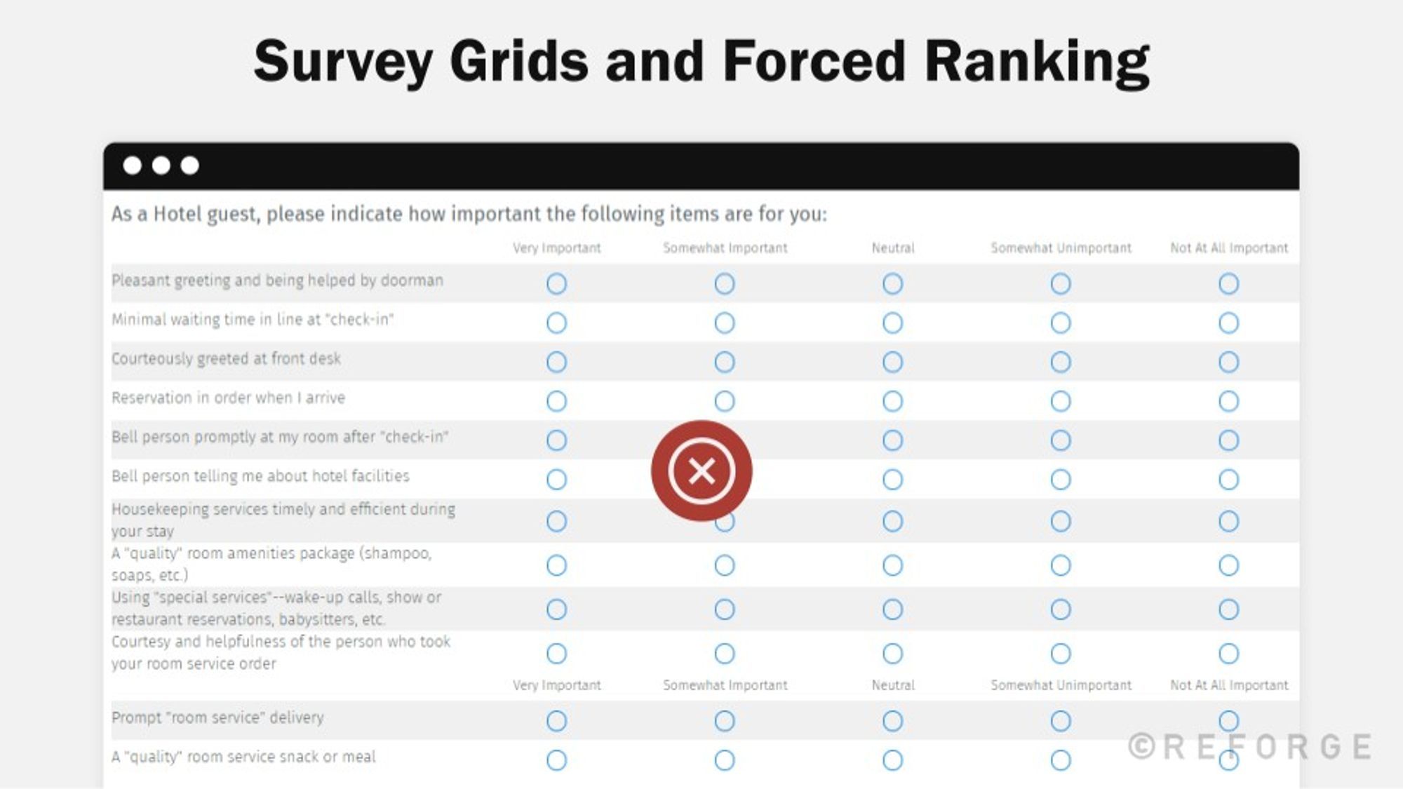 Conduct user surveys